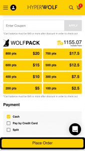 Hyperwolf Rewards Program | Get Reward | Hyperwolf