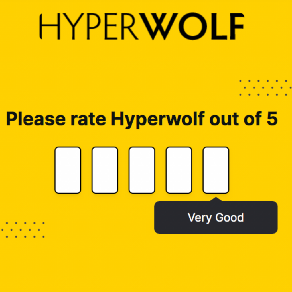 Share Your Hyperwolf Experience | Hyperwolf Reviews